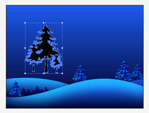 Illustrator Tutorial: Night Scene