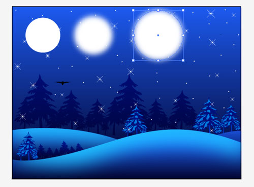 Illustrator Tutorial: Night Scene