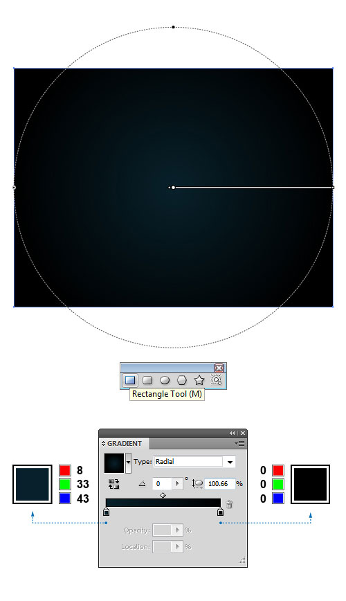 Illustrator Special Effects #2: Digital World Map Background